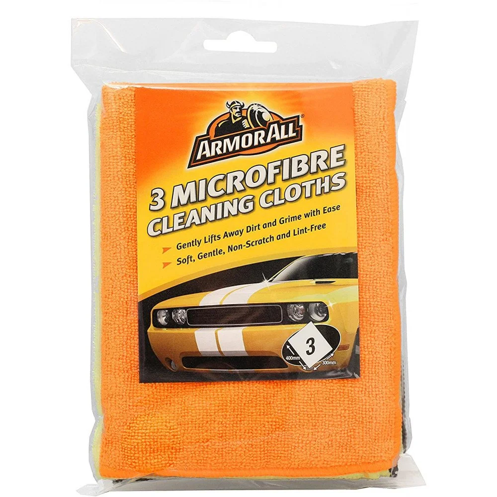 Armor All Microfibre Cleaning Cloths , Set 3 Lavete Universale ...